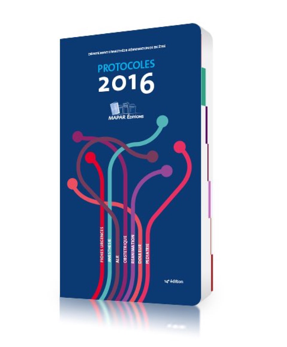 Protocoles MAPAR — MAPAR — anesthésie réanimation